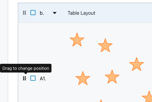 Rendering problem parts within a table layout – Help Center